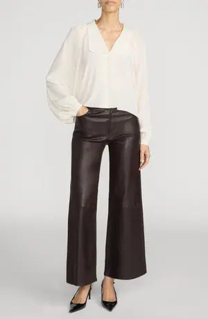 FRAME The Swing Leather Pants