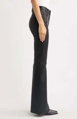 FRAME The Leather Flare Pants