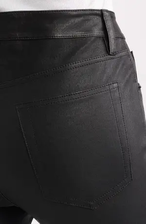 FRAME The Leather Flare Pants