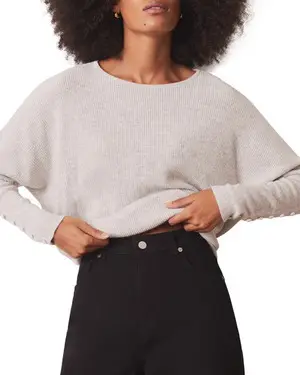 Mint Velvet Lace Detail Batwing Jumper