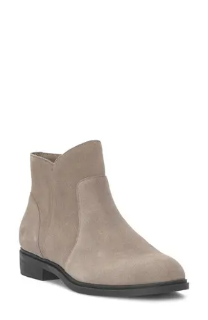 Lucky Brand Haizly Suede Zip Up Ankle Boot - Shark 01