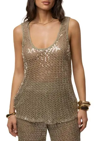 JLUXLABEL High Seas Sequin Top