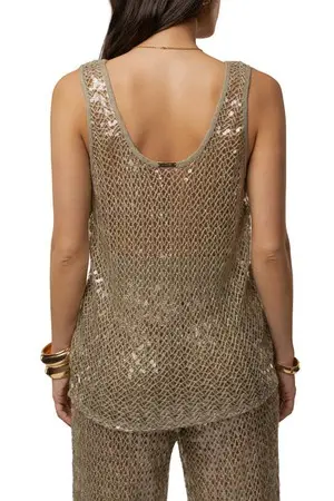 JLUXLABEL High Seas Sequin Top