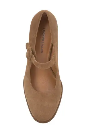 Lucky Brand Bozley Leather Mary Jane - Cedar 01