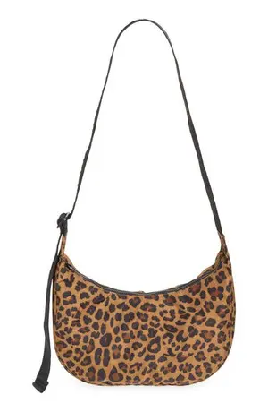 Baggu Medium Crescent Recycled Nylon Crossbody Bag