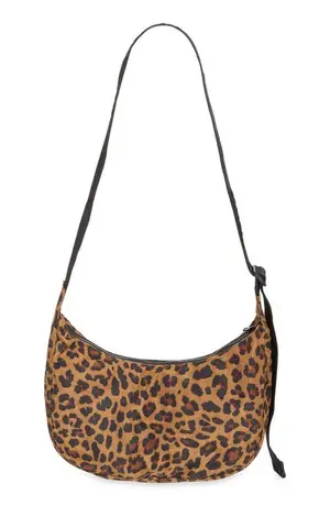 Baggu Medium Crescent Recycled Nylon Crossbody Bag