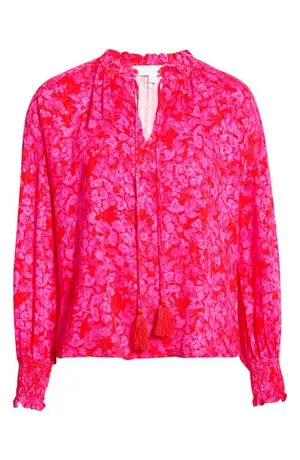 SUGARLIPS Weylin Split Neck Top