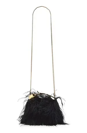 Erdem Mini Bloom Feather Bag