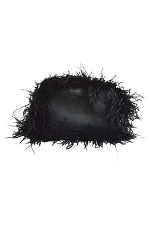Erdem Mini Bloom Feather Bag