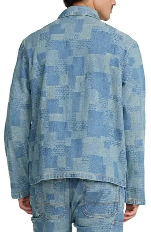 Rvca Boro Dayshift Patchwork Chore Coat
