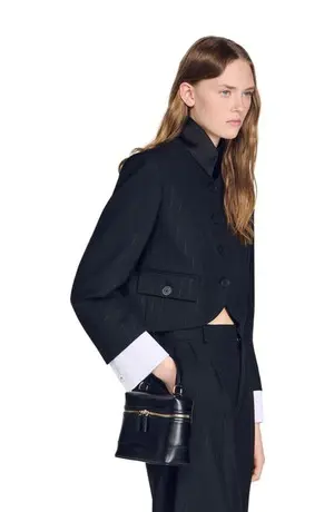 Sandro Tangolino Leather Bag