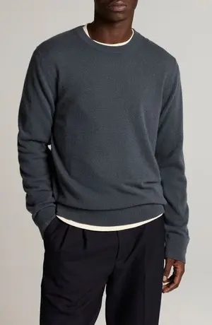 Vince Cashmere Crewneck Sweater - Azure