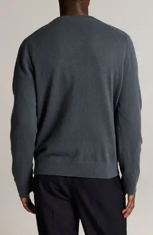 Vince Cashmere Crewneck Sweater - Azure