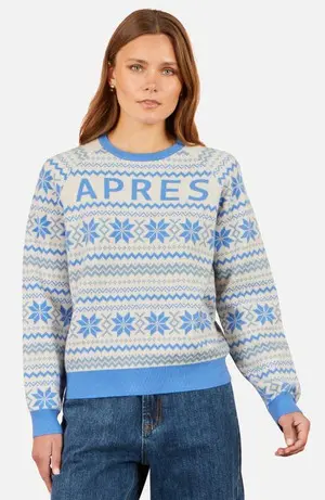 YUMI Après Intarsia Jumper