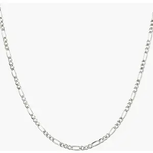 Mejuri Bold Figaro Chain Necklace - Sterling Silver