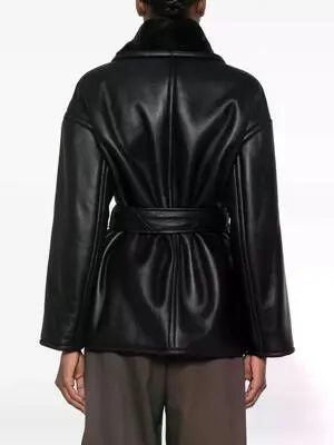 JOSEPH Manu Leather Coat