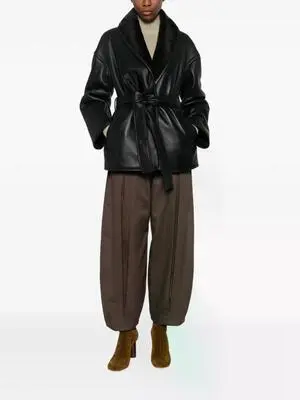 JOSEPH Manu Leather Coat