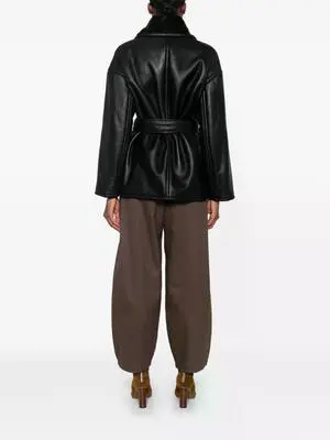 JOSEPH Manu Leather Coat