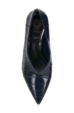 Vince Camuto Mozlea Pointed Toe Stiletto Pumps - Deep Navy