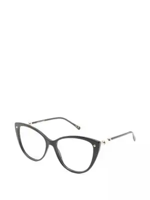 Carolina Herrera Cat-eye Frame Glasses - Black