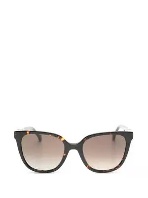 Carolina Herrera Tortoiseshell-effect Square-frame Sunglasses - Brown