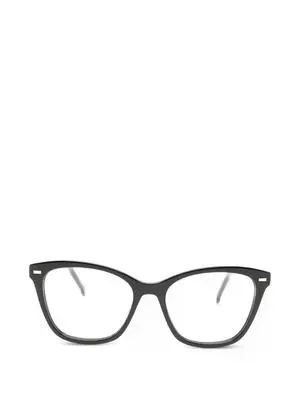Carolina Herrera Cat-eye Clip-on Glasses - Black