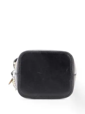 Fendi Mon Trésor Perforated Leather Mini Bucket Bag
