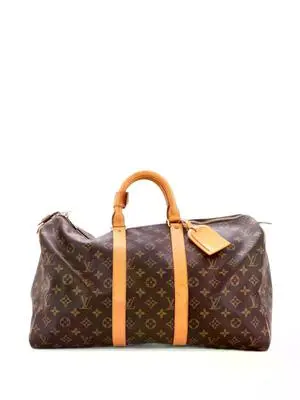 LOUIS VUITTON Keepall Monogram Canvas 45 Satchel Bag