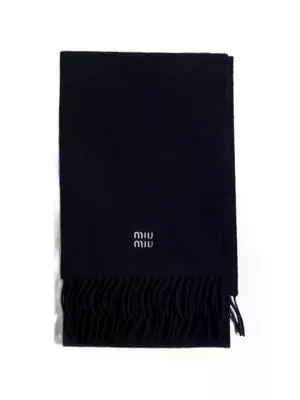 Miu Miu Cashmere Scarf - Blue