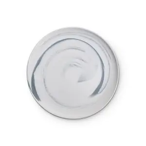 STONE + LAIN Brighton Porcelain 4-piece Salad Plate Set - Gray