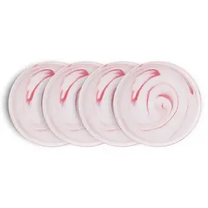 STONE + LAIN Brighton Porcelain 4-piece Salad Plate Set