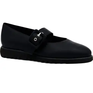AMALFI BY RANGONI Energia Leather Mary Jane Flat - Black