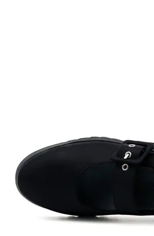 AMALFI BY RANGONI Energia Leather Mary Jane Flat - Black