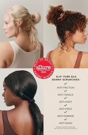 Slip Pure Silk Skinny Scrunchie Set