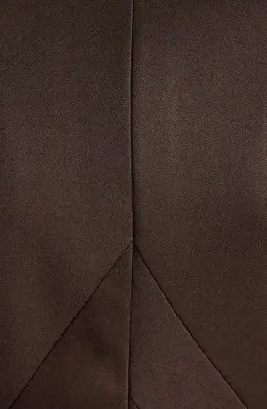 Alexander McQueen Wool Sleeveless Mock Neck Minidress