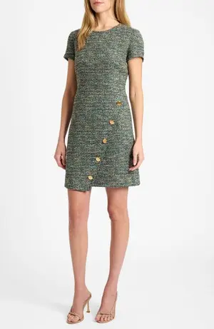 Santorelli Loni A-line Short Sleeve Dress