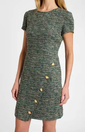 Santorelli Loni A-line Short Sleeve Dress