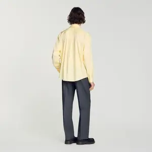 Sandro Oversized Cotton Shirt