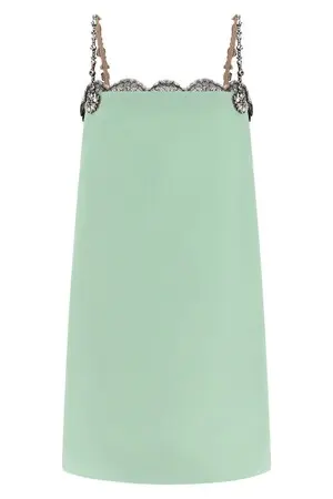 VALENTINO Crystal Embroidery Dress