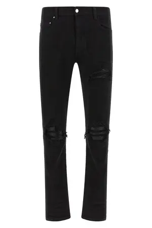 Amiri Mx1' Jeans With Distressed Details - Black