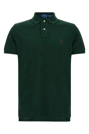 Polo Ralph Lauren Cotton Polo Shirt With Embroidered Logo - Green