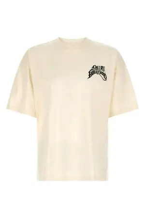 Amiri T-shirt With 'hollywood Lj Skate' Logo - White