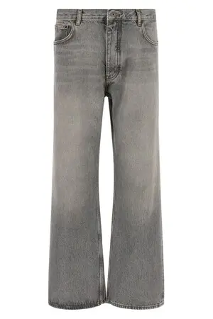 Off-White Half Arrow Diag Slim' Jeans - Gray
