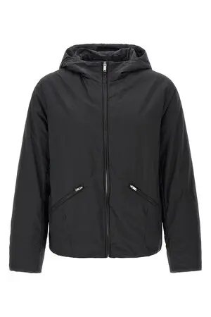 Undercover Cindy Sherman' Print Hooded Jacket - Black