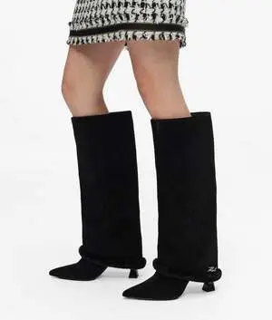 Karl Lagerfeld Debutante High Fold-down Boots