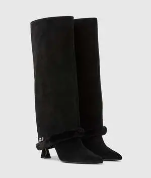 Karl Lagerfeld Debutante High Fold-down Boots