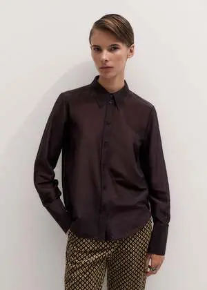 ME+EM Silk Cotton Cloud Layering Shirt + Tie