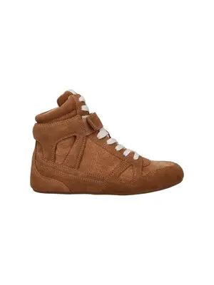 Isabel Marant Étoile Senny Suede Sneakers - Brown