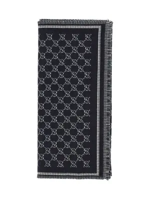 Gucci Wool Scarf "gg