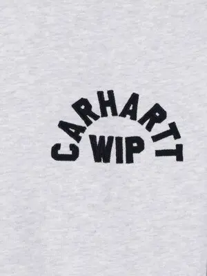Carhartt Work In Progress Sweatshirt "arch Script - Gray